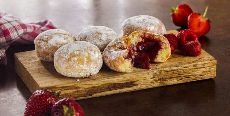 Homemade French Jelly Filled Beignet Recipe